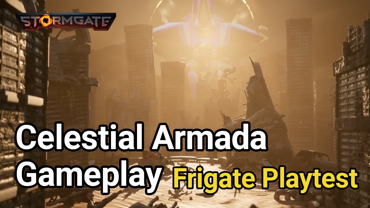 CELESTIAL ARMADA - Frigate Playtest - YouTube