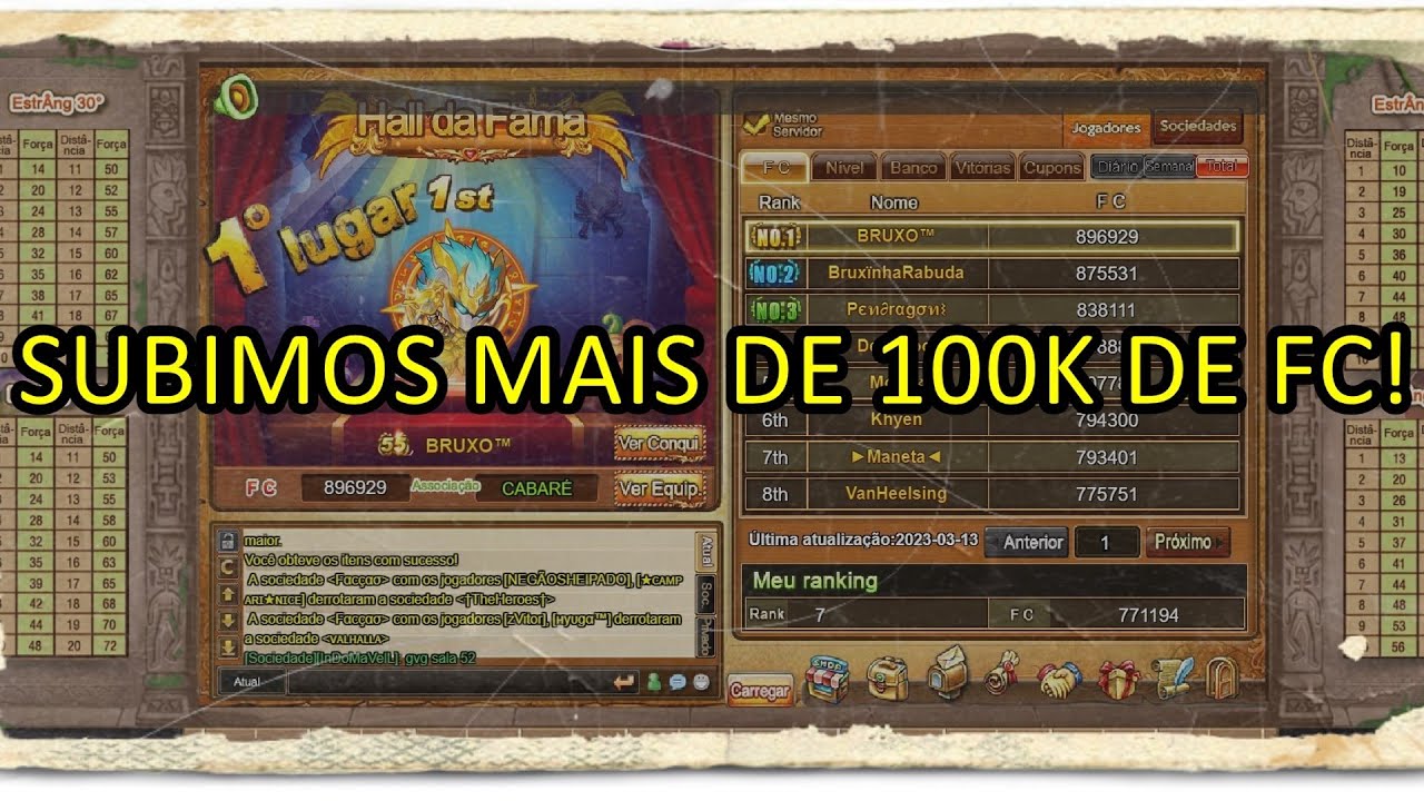 [DDTANK BRASIL] MEGA EVOLUÇÃO NA CONTA COM RECARGA FULL! - YouTube