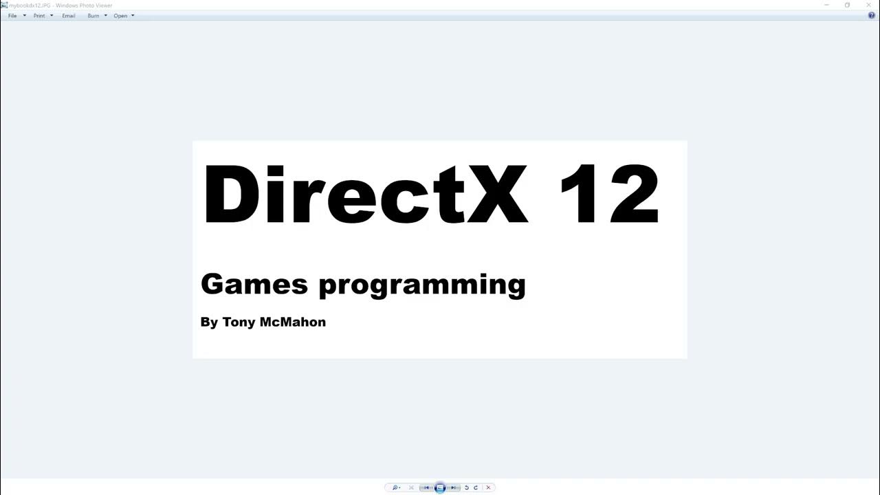 First 25 copies of my DirectX12 Games Programming book will be free :-) - YouTube