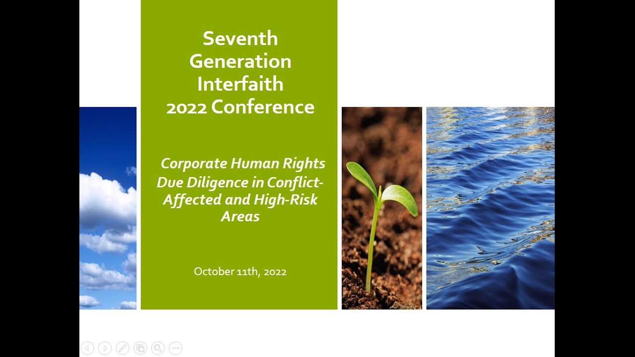 Corporate Human Rights Due Diligence in Conflict-Affected and High-Risk ...