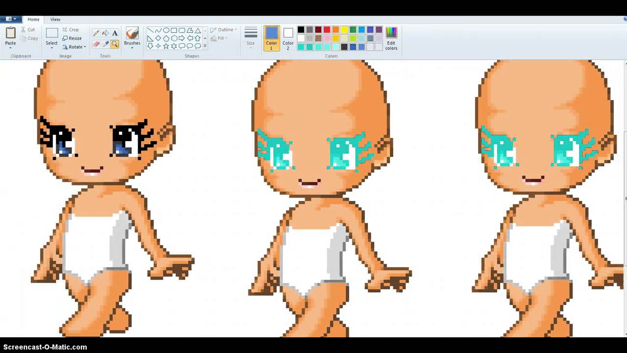 Fantage~How2Do~ custom eyes - YouTube