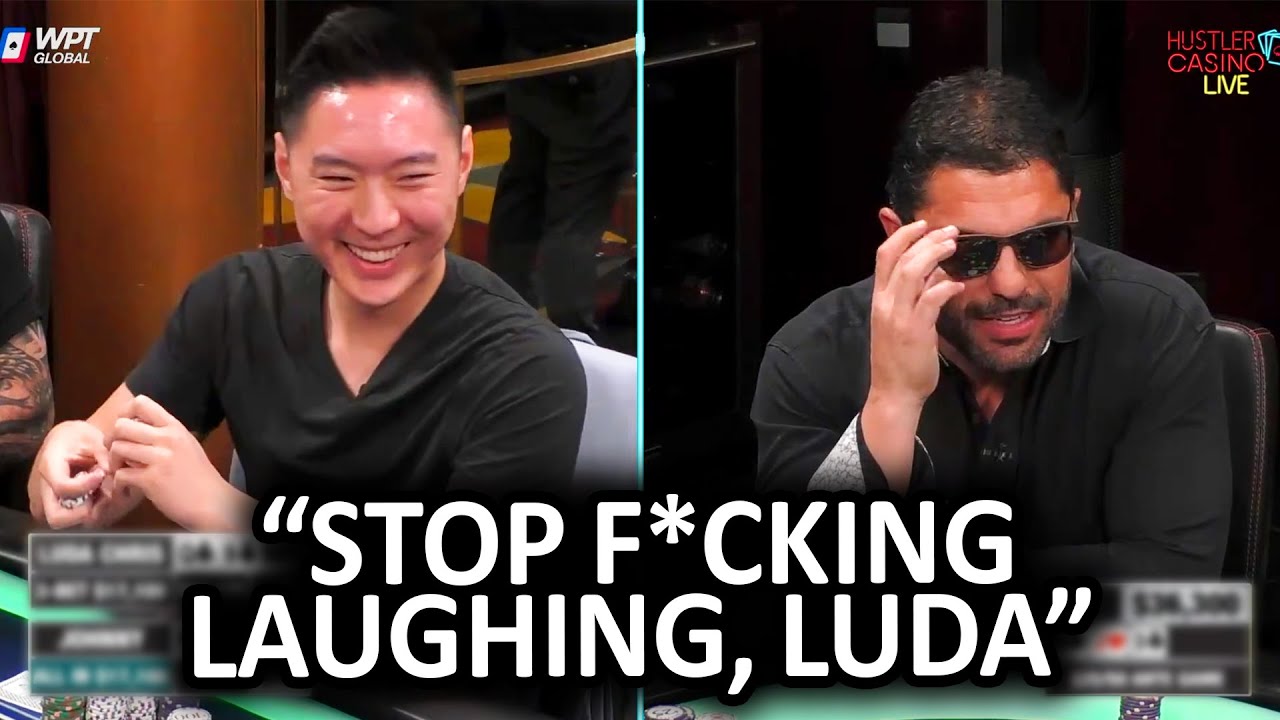 Luda Chris Wants To FLIP For Opponent's Stack @HustlerCasinoLive - YouTube