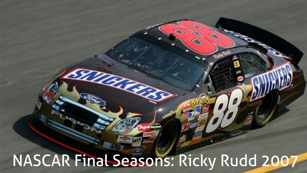 NASCAR Final Seasons: Ricky Rudd 2007 - YouTube
