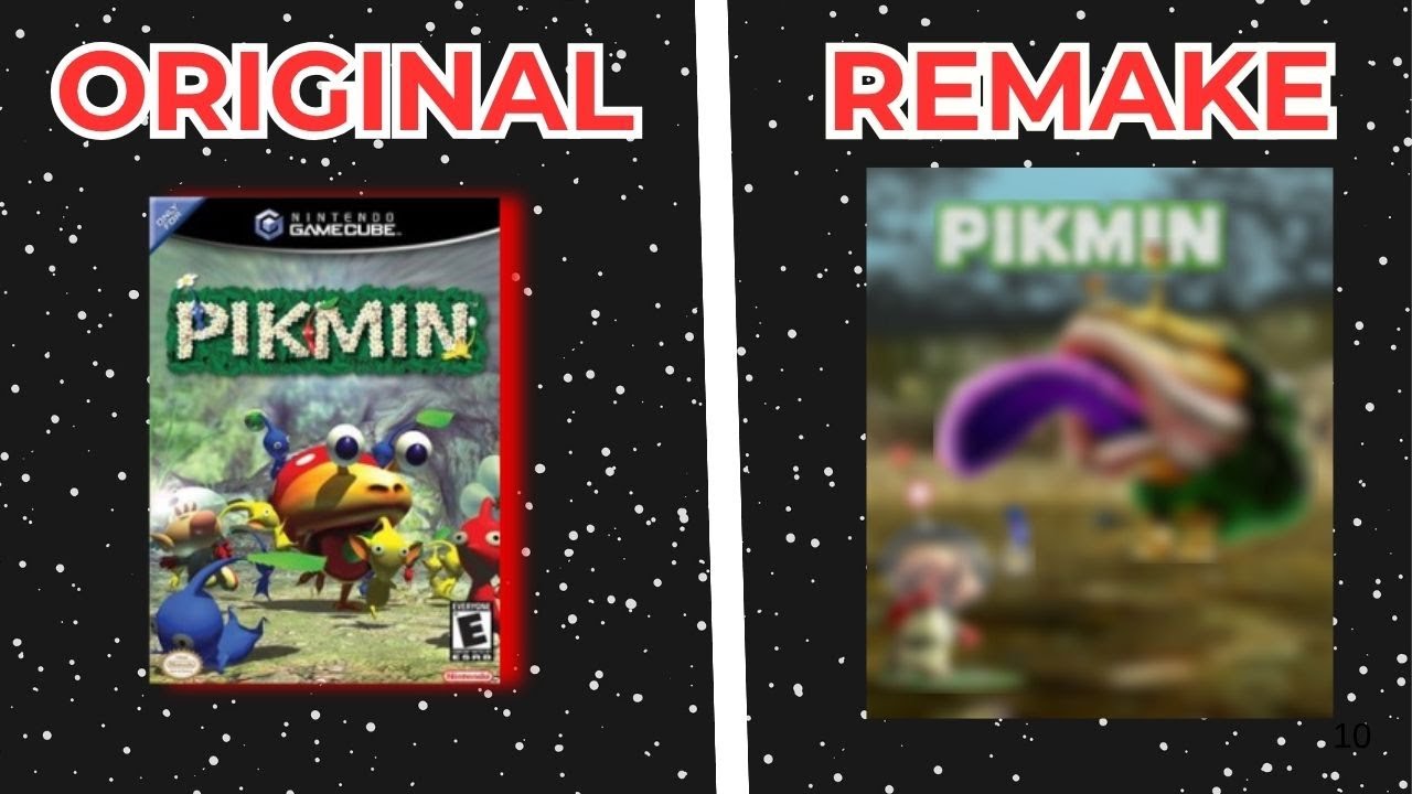 I Remade PIKMIN box art! CHOOSE THE BEST ONE! - YouTube