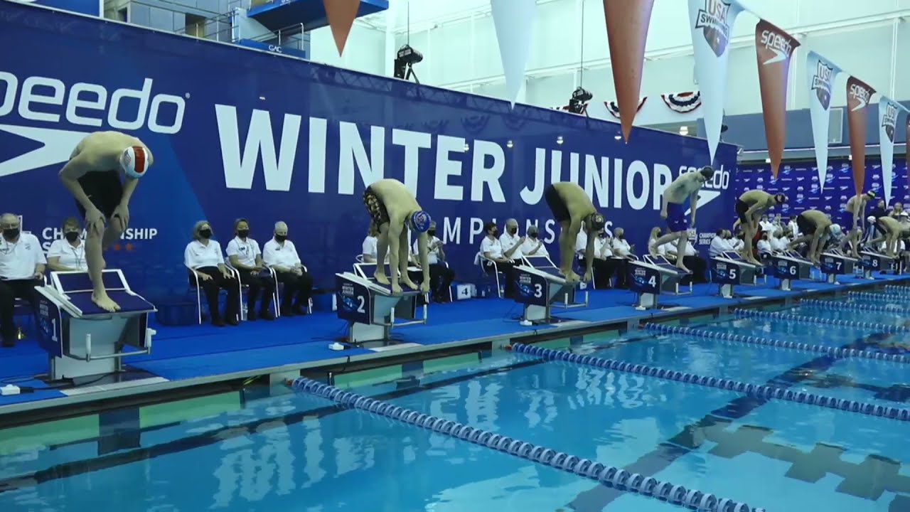 Daniel Diehl Victorious | Men’s 100y Free A Final | 2021 Speedo Winter ...