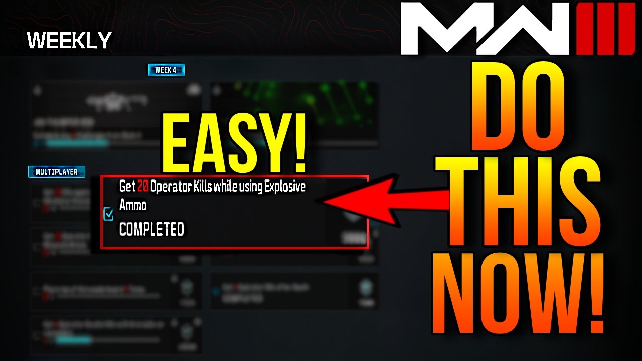 *FAST* How To Get 20 Kills While Using Explosive Ammo MW3! - YouTube