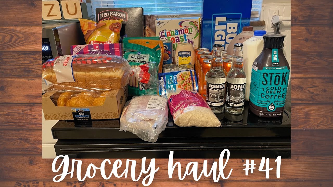 Grocery Haul 41 | Kroger Haul | $125 Haul for a Family of 2 - YouTube