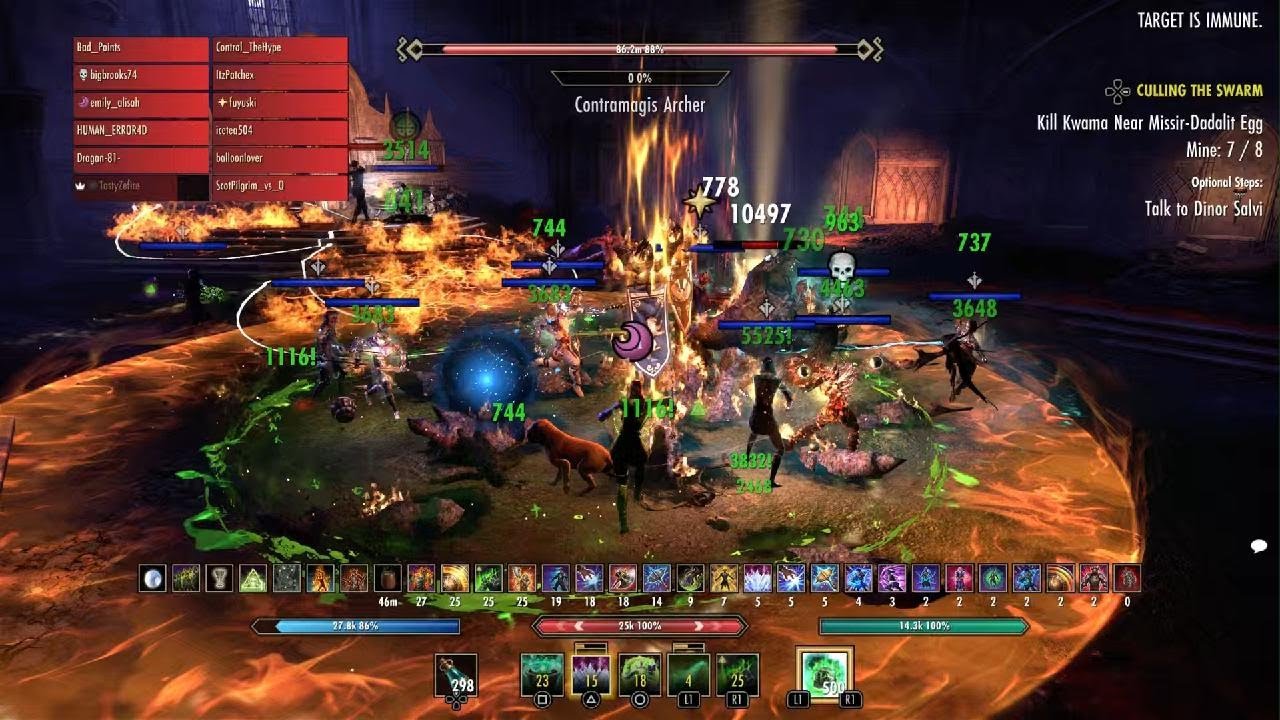 VSE HM Prog | Arcanist Healer POV - YouTube