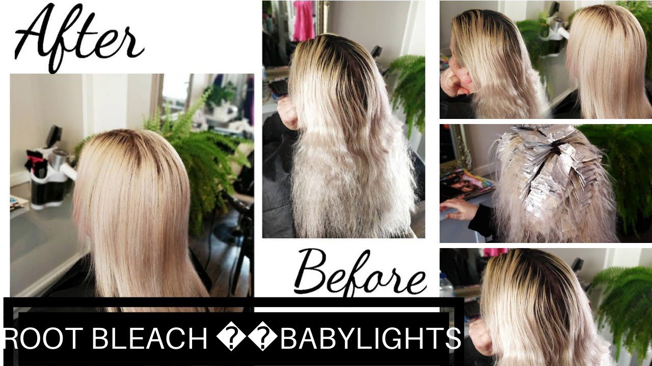 From root bleach to highlights - YouTube