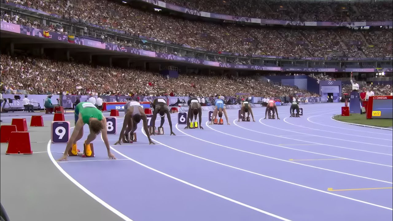 Men’s 200m Final || 2024 Paris Olympics - YouTube