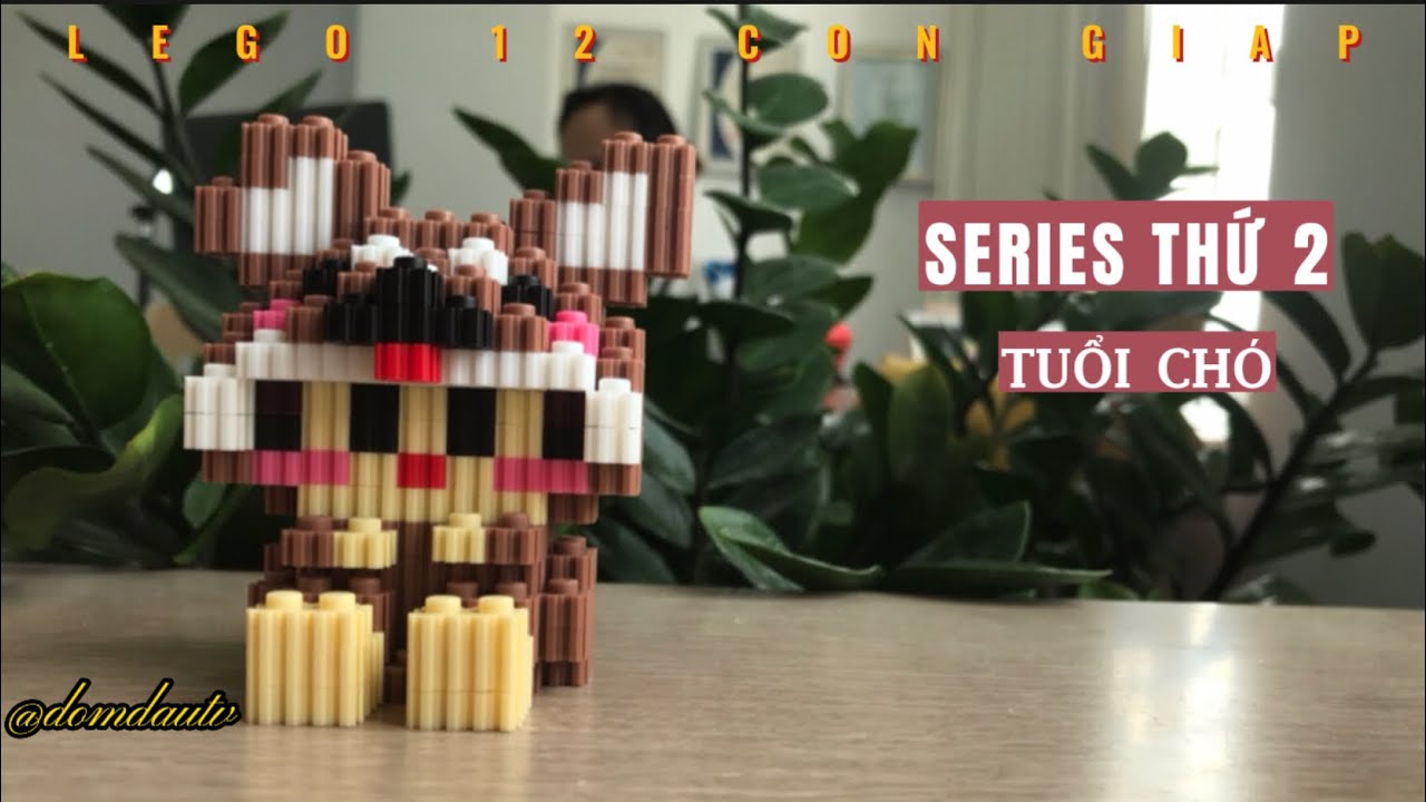 Hướng dẫn lắp lego 12 con Giáp (tuổi Tuất) - YouTube
