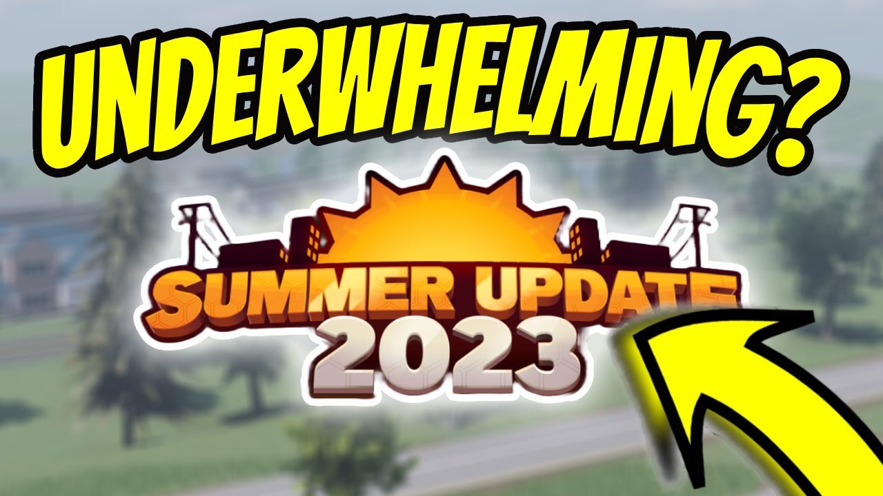 WHY THE SUMMER UPDATE PART 2 WAS REALLY UNDERWHELMING! (ERLC) - YouTube