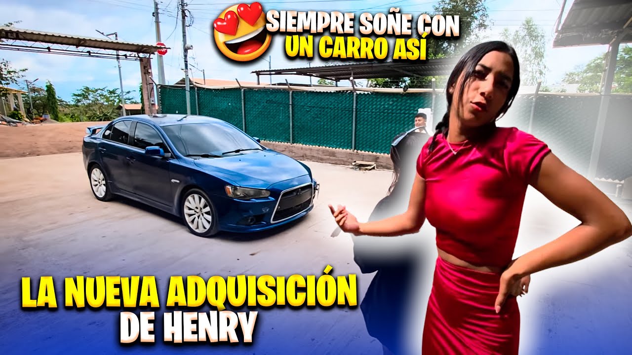 Llegó Henry a presumirnos su nuevo carro. Escuchen lo que dijo Wendy ...