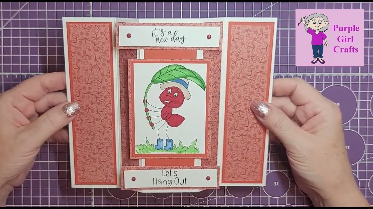 3 panel card tutorial - YouTube