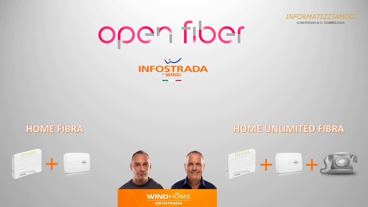 Infostrada Home Fibra - YouTube