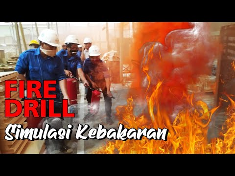 Fire Drill Simulation PT BMN - YouTube