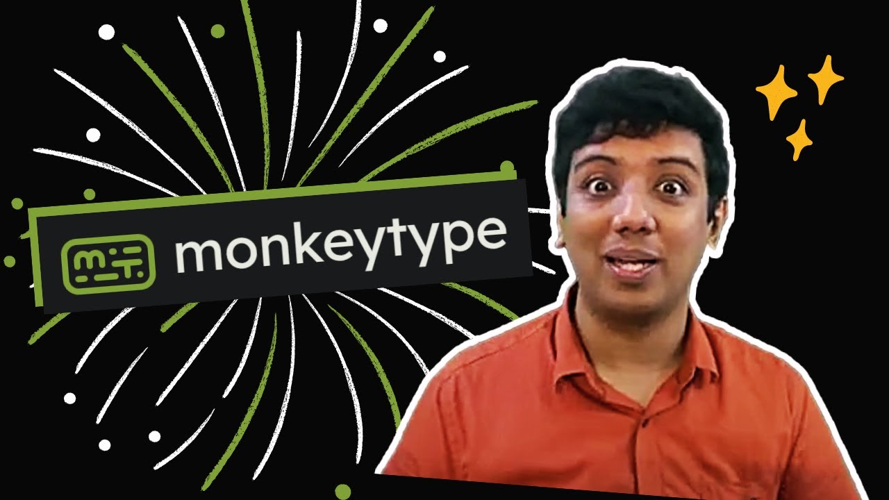 Having fun with monkeytype - YouTube