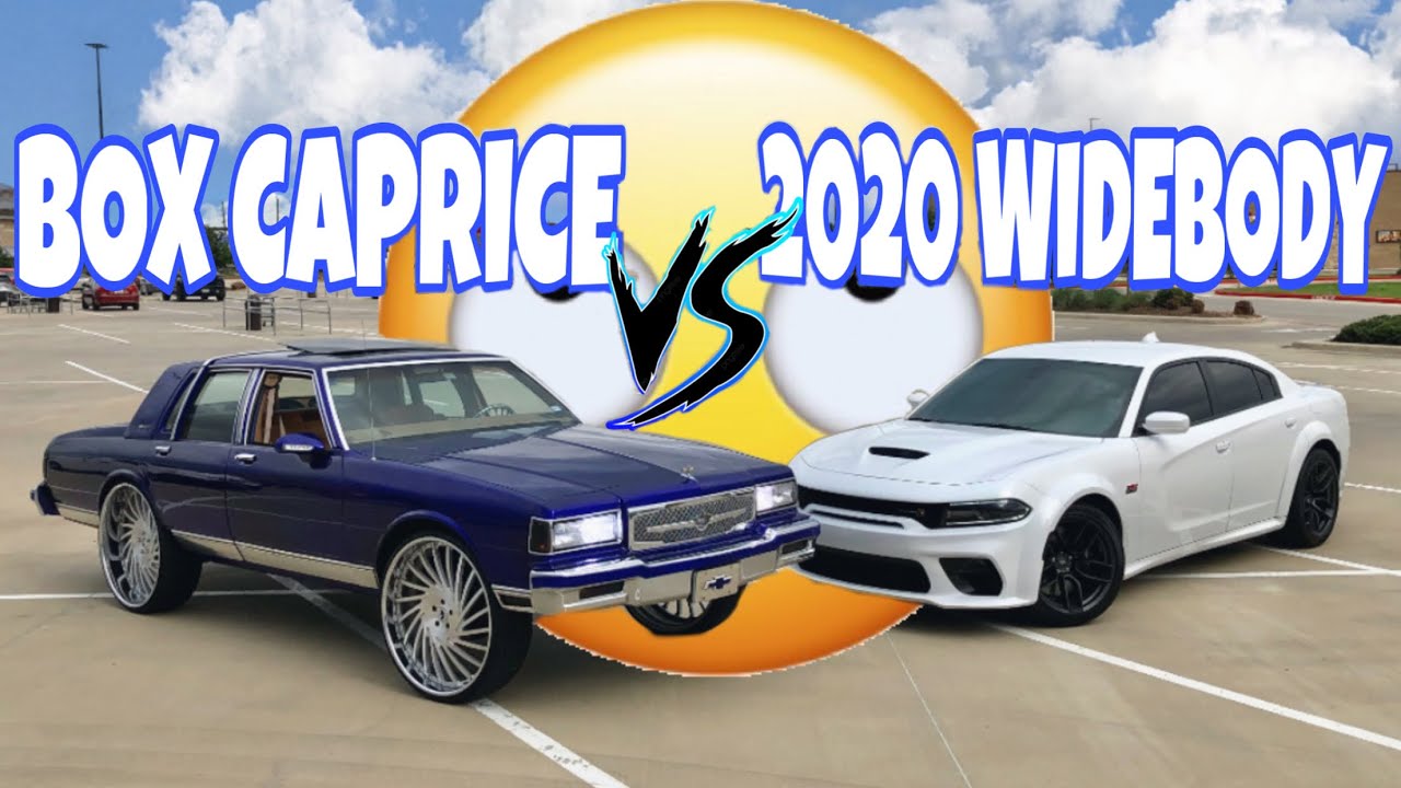 CHEVY BOX CAPRICE vs 2020 DODGE CHARGER WIDEBODY RACE FOR $10,000 *MUST ...