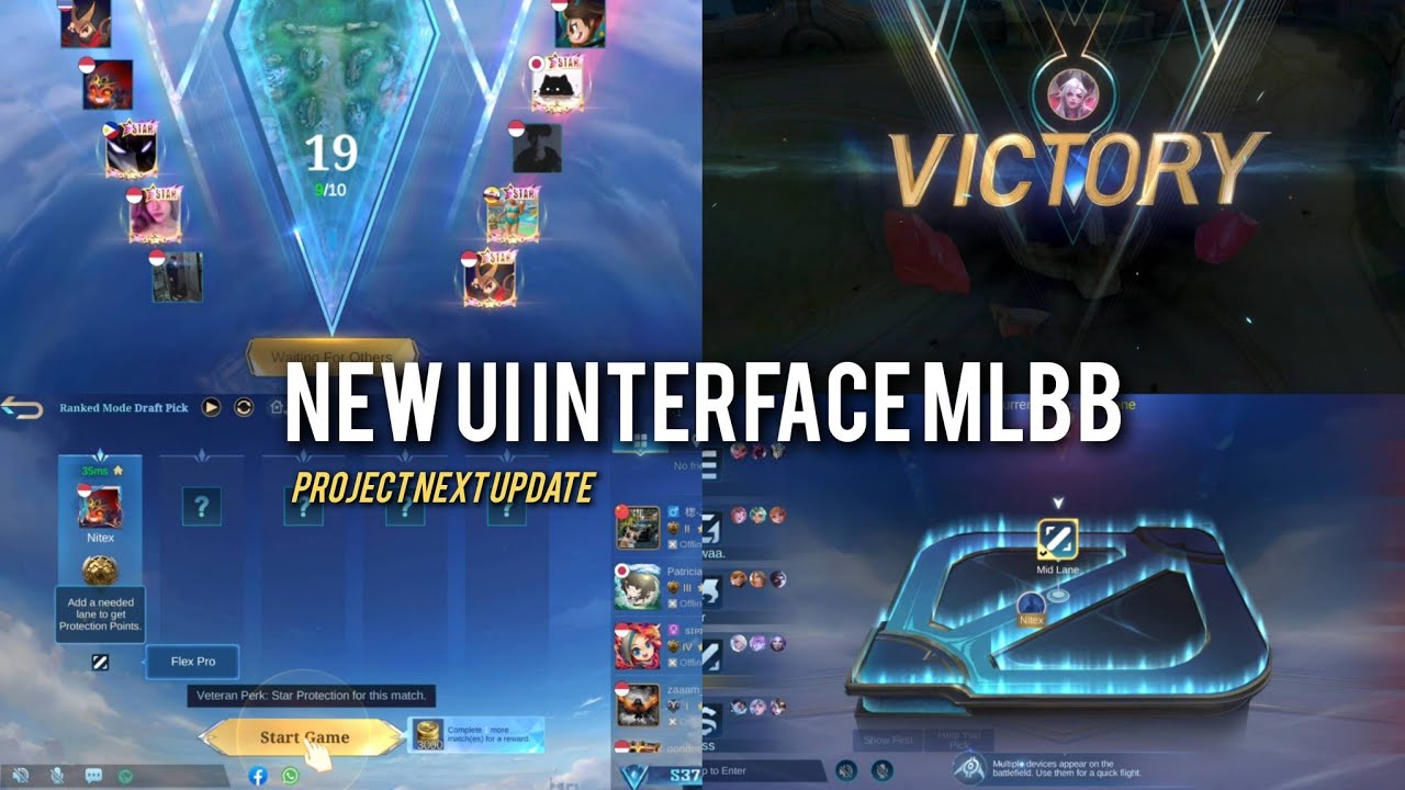 New Update UI Interface Battle MLBB | Smoother and Clearer | Project ...