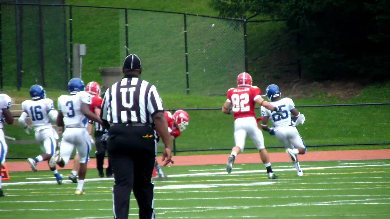 ESU Football vs Cheyney Thomas Tippett 49 yard TD from Matt Soltes ...