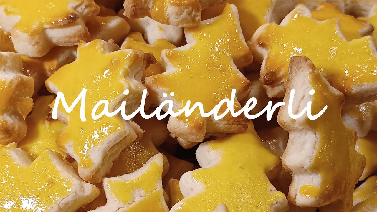 ,,Mailänderli'' Traditional Swiss Christmas-Cookies - YouTube