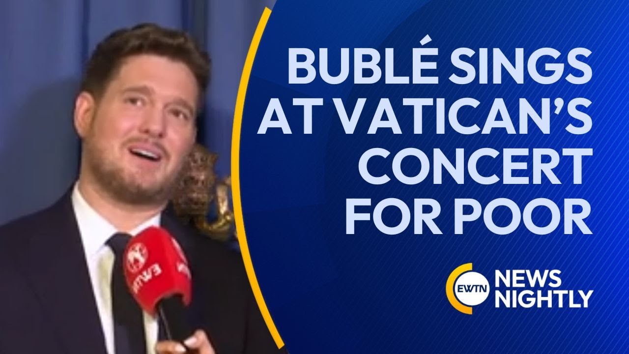 Michael Bublé Brings Christmas Music to the Vatican’s “Concert with the ...