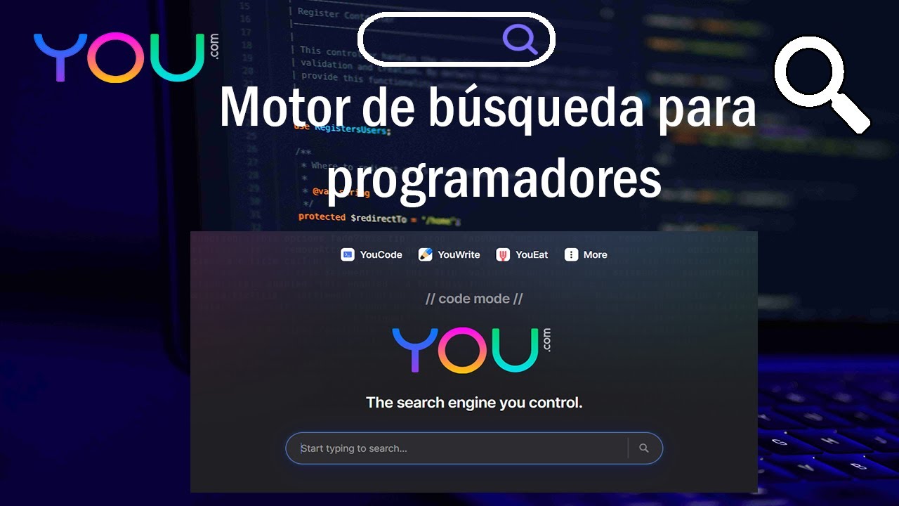 YouCode un motor de búsqueda para DESARROLLADORES 💻 | 2022 | L-Code - YouTube