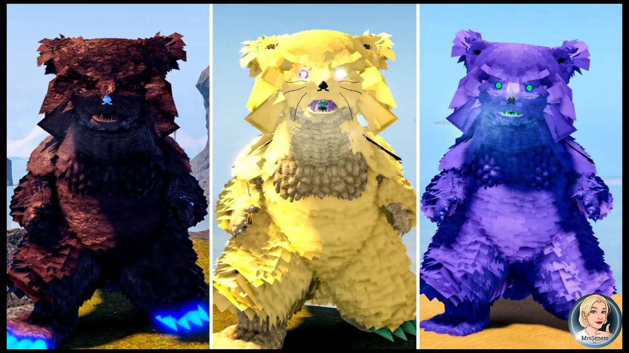 New Best Fei Mao Skins Color (Little Godzilla) | Kaiju Universe Roblox ...