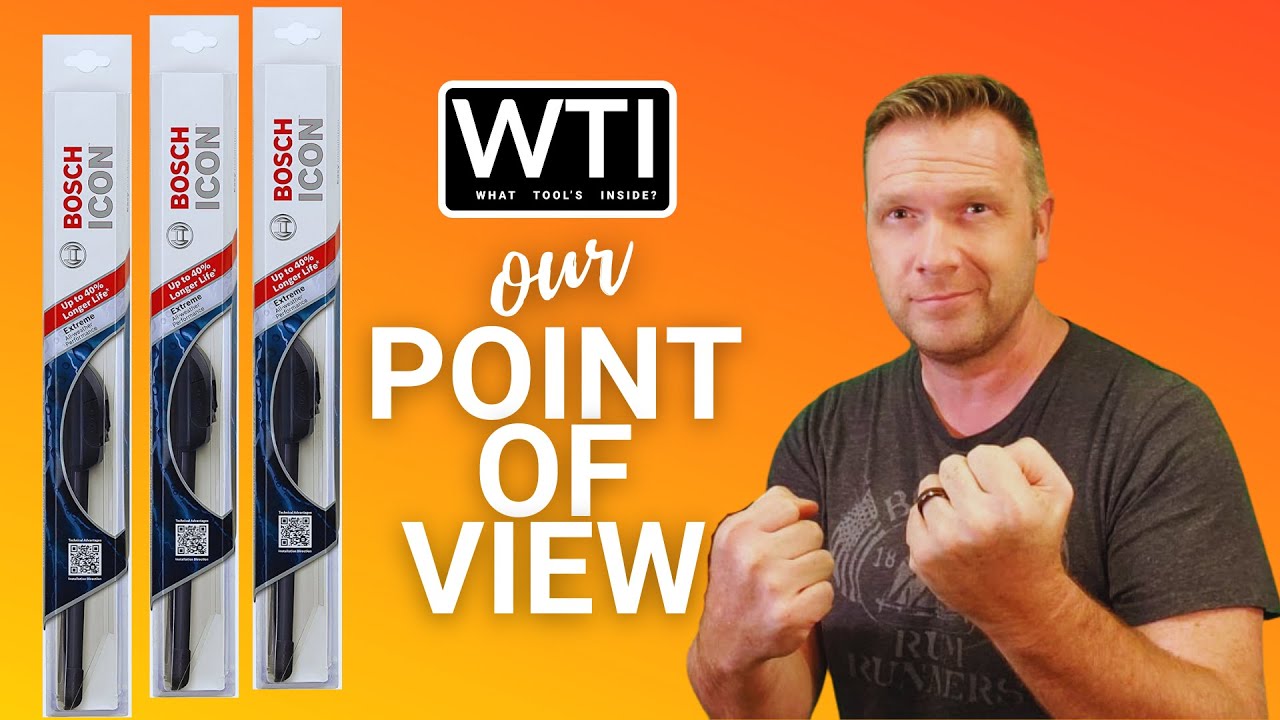 Our Point of View on Bosch Automotive ICON Wiper Blades - YouTube