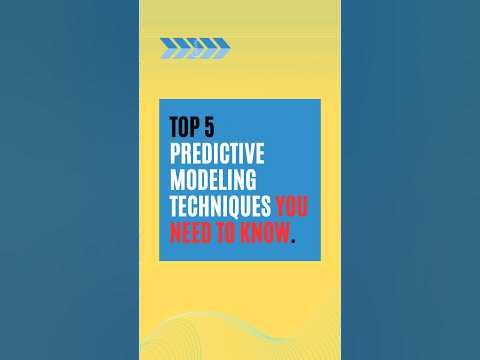 😯5 Predictive Modeling Techniques You Need To Know #datascience #machinelearning #python # ...