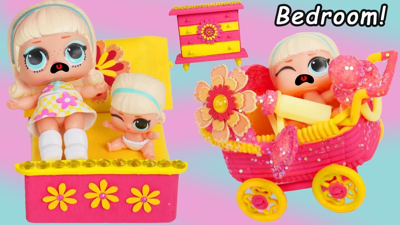Custom Bedroom for Exclusive LOL Surprise Dolls #Hairgoals Series 5 ...