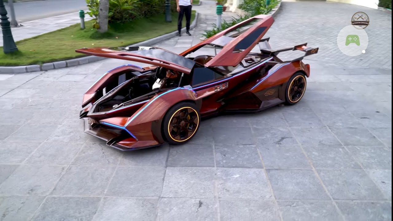Man building a Lamborghini for his son (amazing 😍) - YouTube