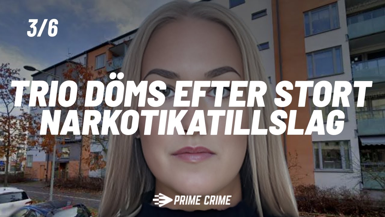 Trio döms efter stort narkotikatillslag i Årsta - Moa Dahlgren, Tilltalad, Inspelning 2 - YouTube