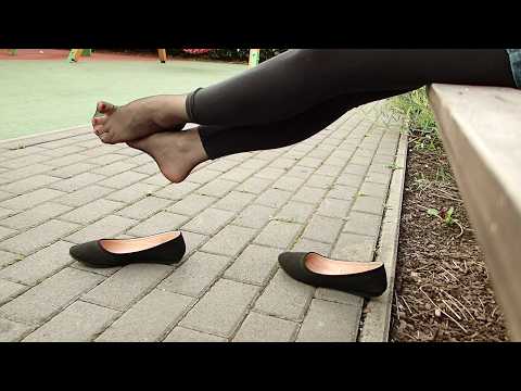 Black Tights Leggings, Ballet flats