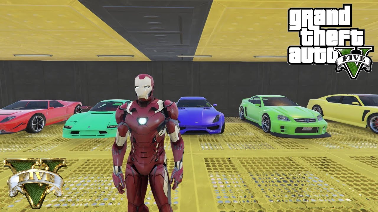 Video #52 Superhero Cars Сhallenge Spiderman Ironman Hulk Thor and ...