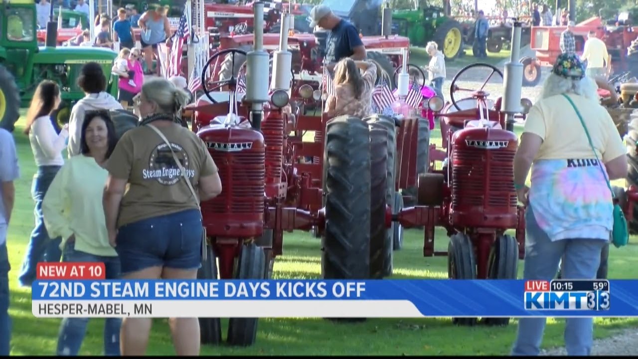 72nd Annual Steam Engine Days kicks off - YouTube