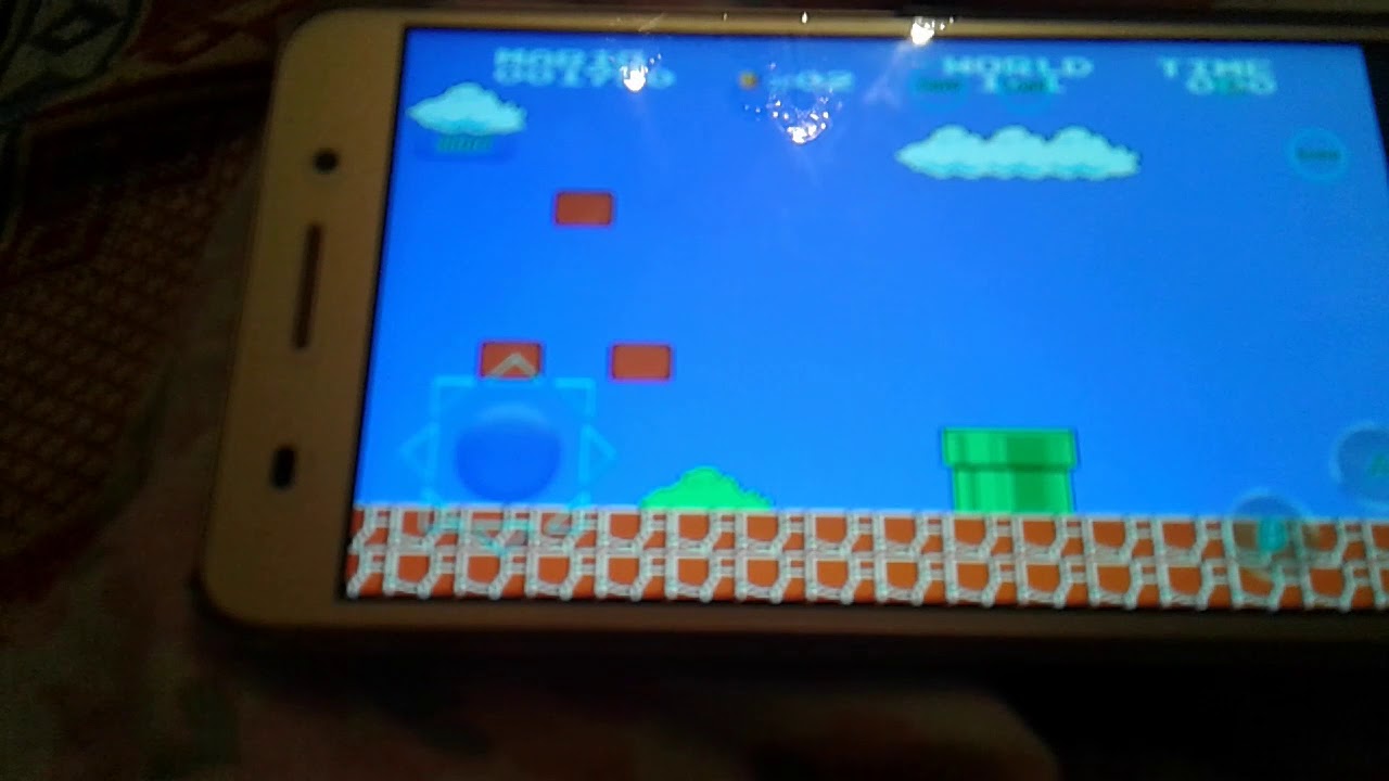Super Mario Bros. Times Up/ Game Over Screen (Android) Big Mario - YouTube