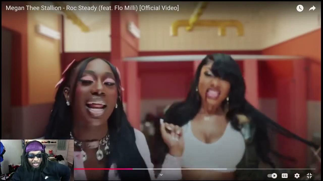 Megan Thee Stallion - Roc Steady (Ft Flo Milli) (Reaction Video) - YouTube