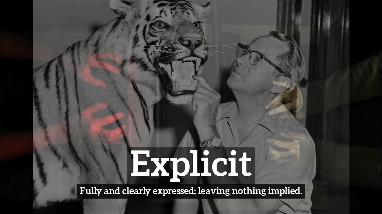 What is Explicit? | How Does Explicit Look? | How to Say Explicit in ...