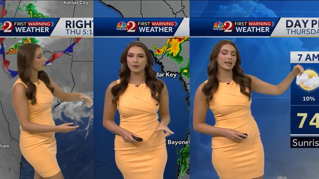 Kellianne Klass with the Weather report for WESH 2 Orlando for June 05 ...