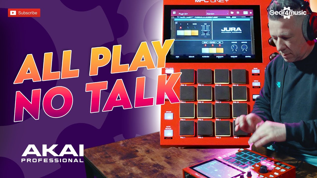 Akai MPC One+ - Sounds Only Performance from Andy Mac! | Gear4music ...