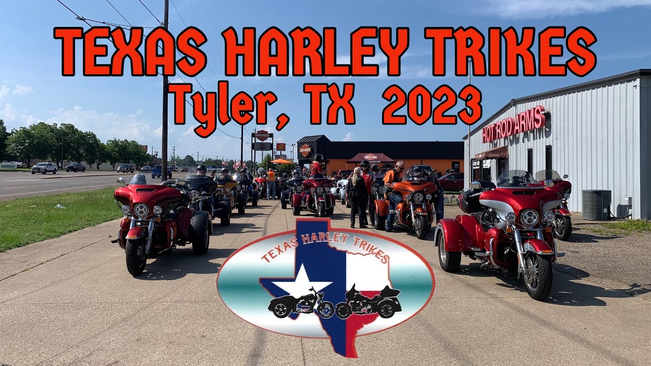Texas Harley Trikes Rally 2023 - YouTube