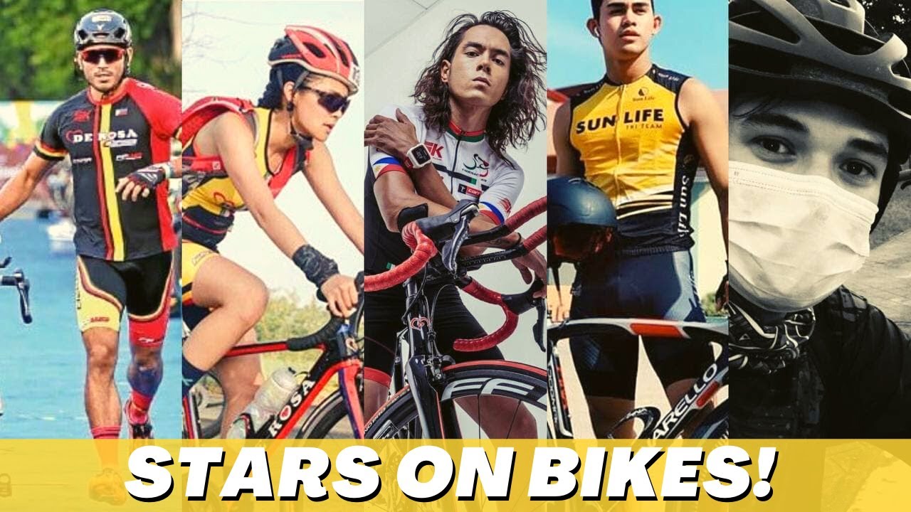 Stars on bikes! | Star Magic Inside News - YouTube