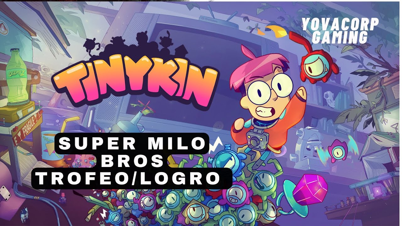 Tinykin : Super Milo Bros (Logro/Trofeo) Campos de Ambrosia - YouTube