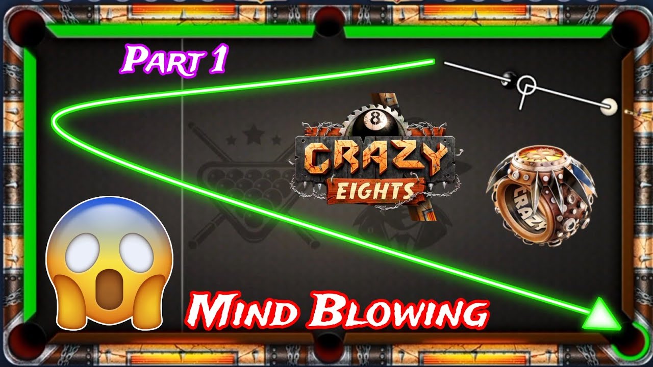 3 NEW CRAZY EIGHT TABLES in History OF 8 Ball Pool + MAGIC TRICKSHOTS ...