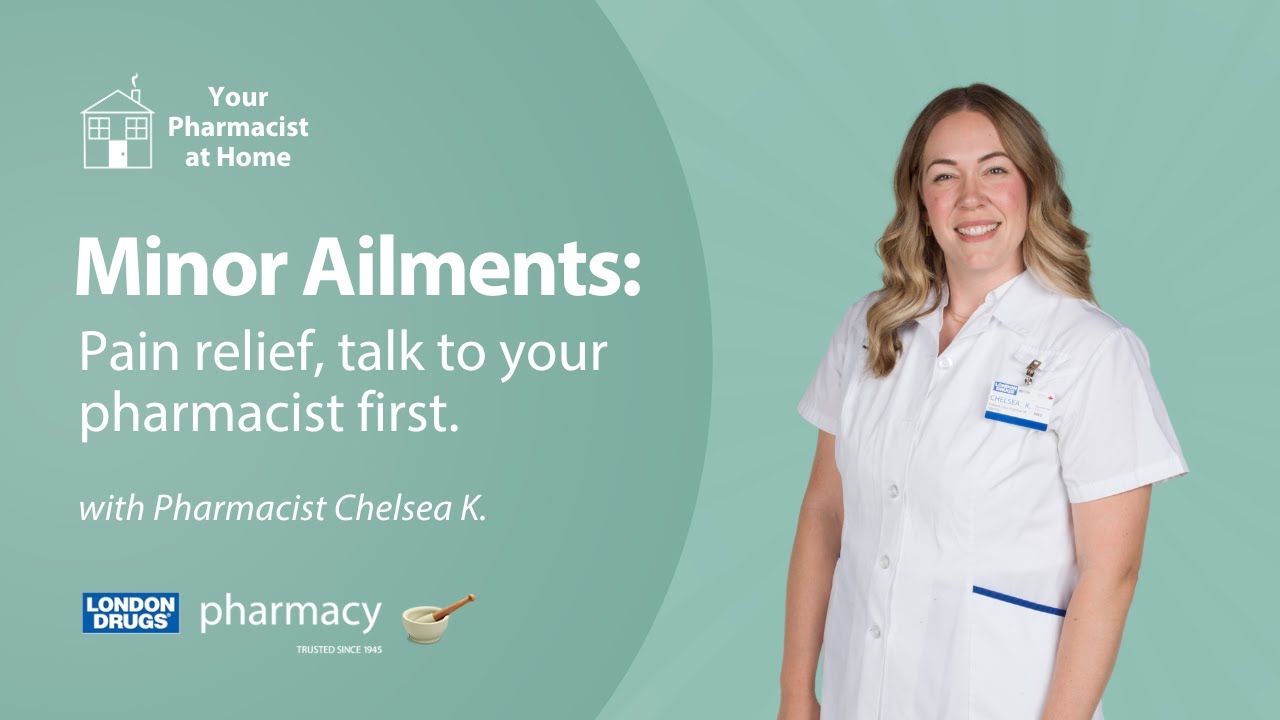Your Pharmacist at Home Series: Pain Relief, Talk to Your Pharmacist ...