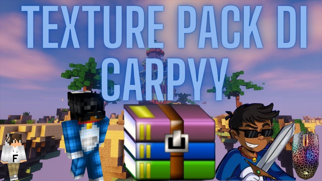 Ho provato le texture pack di @Carpyy - YouTube