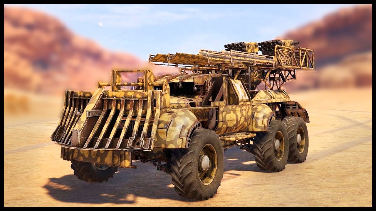 Looking For The Best KATYUSHA Builds in Crossout - YouTube
