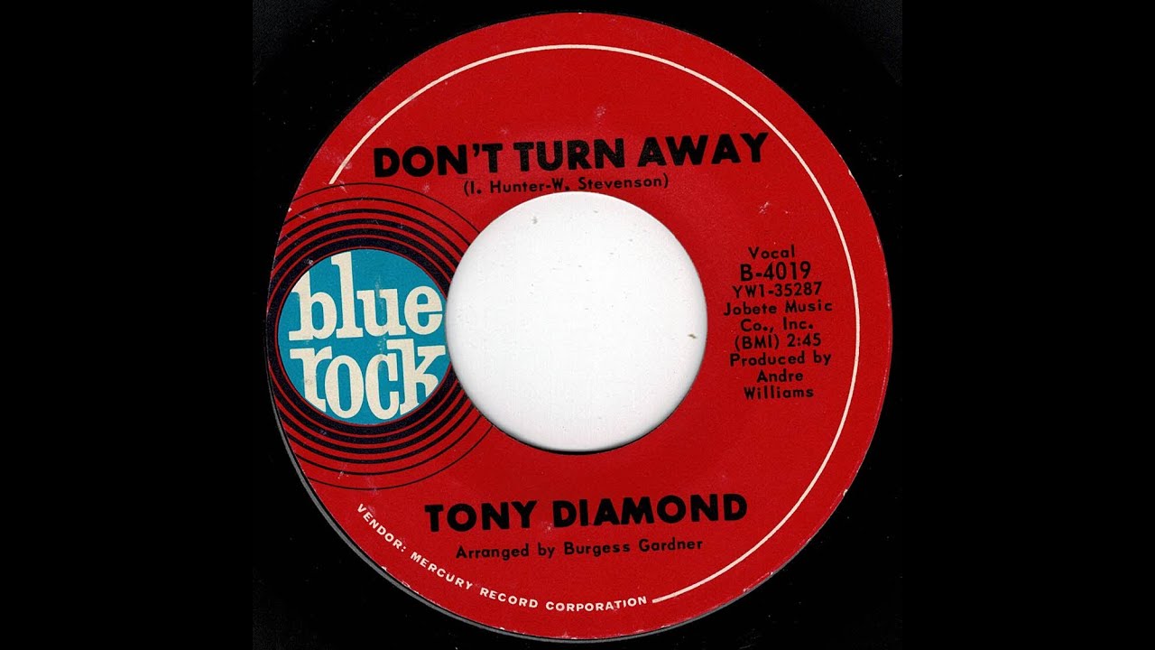 Tony Diamond - Don't Turn Away - (Blue Rock) - YouTube