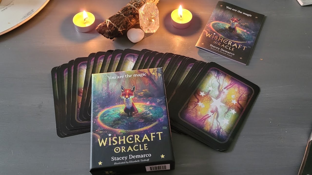WishCraft Oracle Unboxing Video 🩵💚💜 #wishcraft #staceydemarco # ...